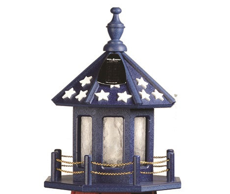 Solar Lighthouse Kit for Lighthouses – Amish Hand Crafted Nautical Decor