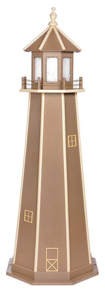 Amish Crafted 6 ft. Standard Lighthouse – Amish Hand Crafted Nautical Decor