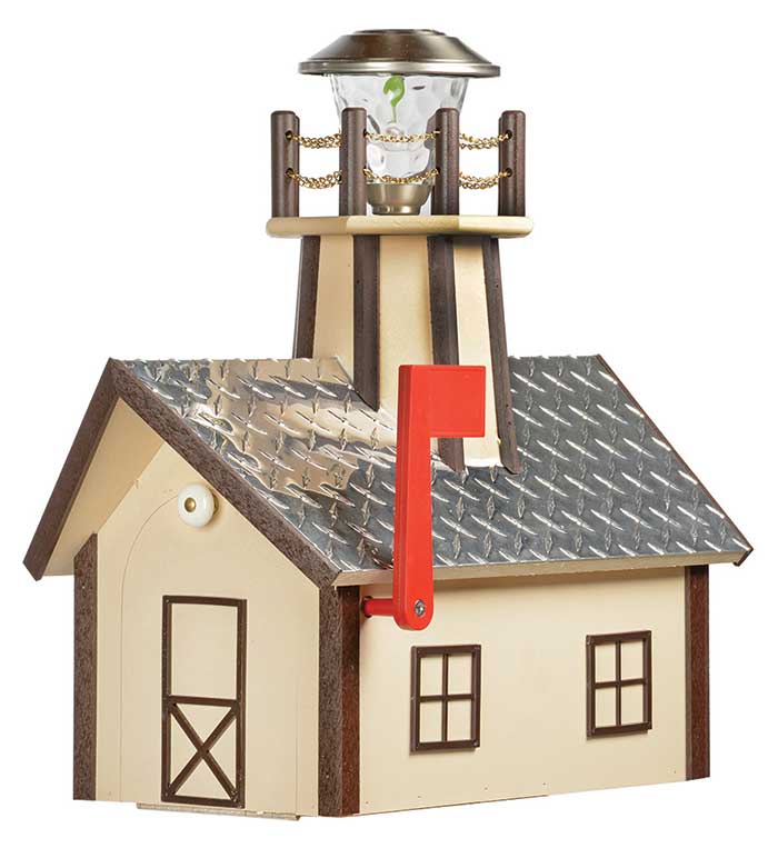 Lighthouse Mailboxes – Amish Hand Crafted Nautical Decor